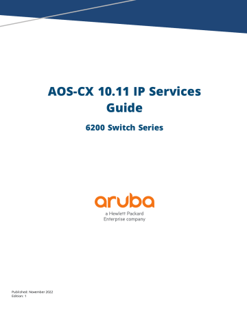 Aruba 6200F Switch User Guide | Manualzz