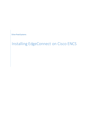 Aruba EC-XS-SP EdgeConnect Enterprise Quick Start Guide | Manualzz