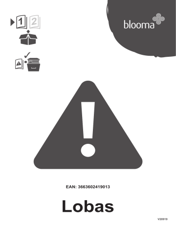 Blooma Lobas Instruction manual | Manualzz