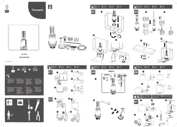 Flomasta Single flush valve pull Instruction manual | Manualzz