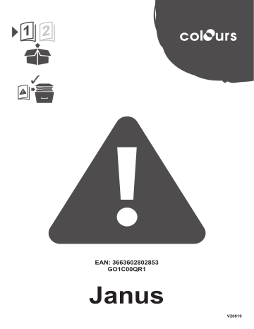 Colours Janus Instruction manual | Manualzz