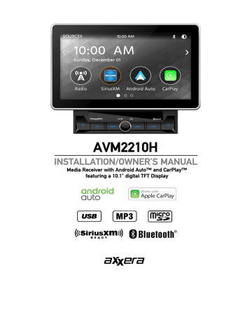 Axxera AVM2210H Manual | Manualzz
