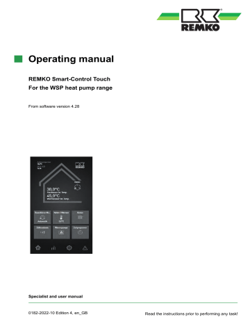 Remko SC-Touch User Manual | Manualzz