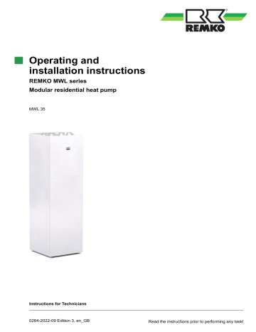 Remko MWL35 User Manual | Manualzz