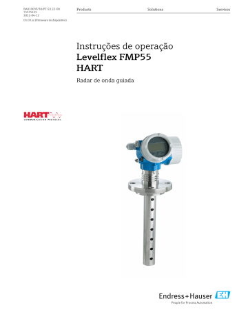 Endres+Hauser Levelflex FMP55 HART Instruções de operação | Manualzz