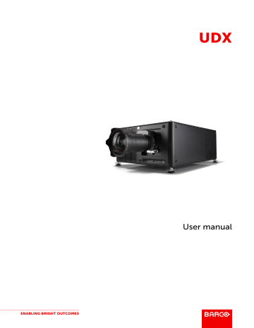 Barco UDX-W40 FLEX User Guide | Manualzz