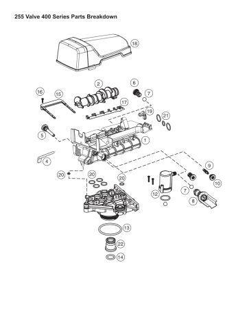 Hydrotech 255 Valve 400 Series Parts Manual | Manualzz