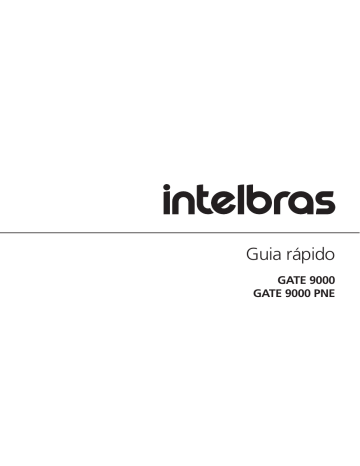 Intelbras Gate 9000 Catraca Gate Guia rápido | Manualzz