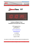 Accuform Digi-Day 3 Digital Display Manual | AI Chat & PDF Download ...