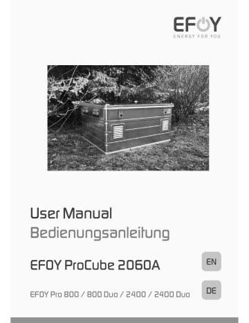 EFOY ProCube 2060A User Manual | Manualzz