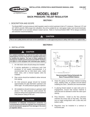 cashco 6987 Installation Operation & Maintenance | Manualzz