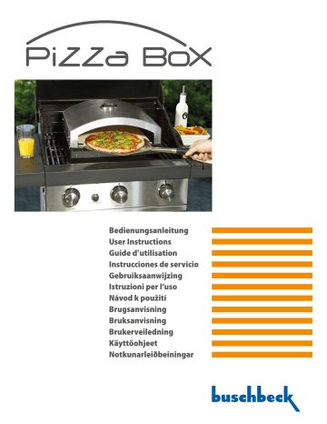 buschbeck PIZZA BOX User Instructions | Manualzz