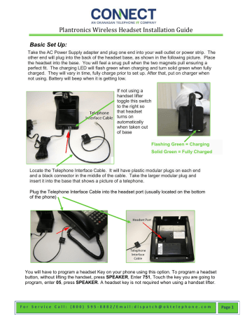 Connect Plantronics Installation Manual | Manualzz