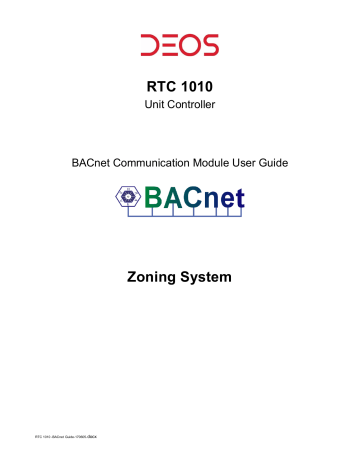 DEOS RTC 1010 User Manual | Manualzz