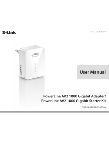 D-Link DHP-600AV, DHP-601AV User Manual | Manualzz