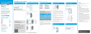 Lutron DVRF-5NS-WH-R Claro Smart Switch for Caseta Smart Lighting, for ...