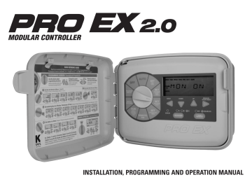 K-Rain 3202 Pro EX 2.0 Irrigation Controller Installation Guide | Manualzz
