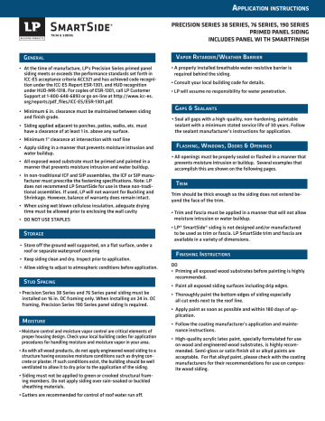LP SmartSide LPTS540416T SmartSide 540 Series Cedar Texture Trim ...