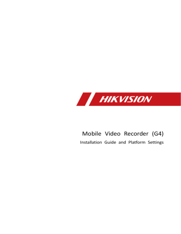 Hikvision AE-DI5042-G4 Dash Camera Installation Guide | Manualzz