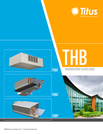 Titus THBP Horizontal Low Profile Plenum Return Guide | Manualzz