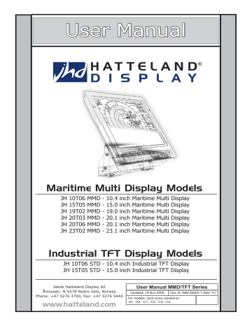 Hatteland Technology JH 23T02 MMD User Manual | Manualzz