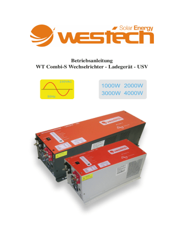 WESTECH WT Combi-S Betriebsanleitung | Manualzz