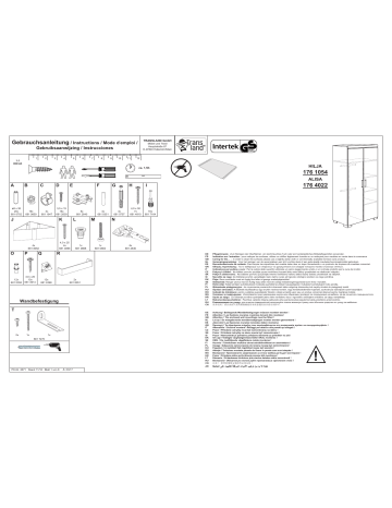 Intertek 176 1054 Gebrauchsanleitung | Manualzz
