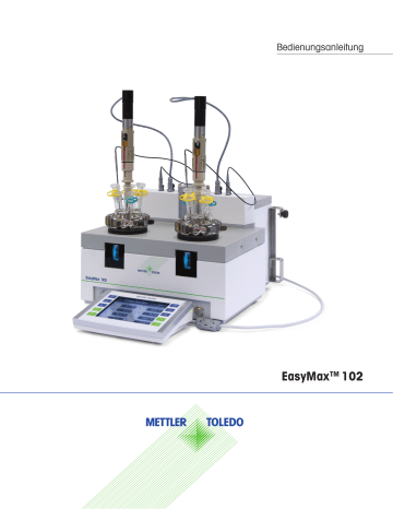 Mettler Toledo EasyMax 102 Bedienungsanleitung | Manualzz