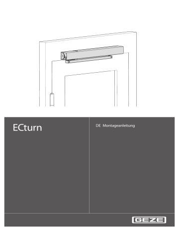 GEZE ECturn Montageanleitung | Manualzz
