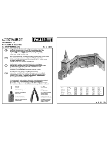 Faller 130401 Montageanleitung | Manualzz