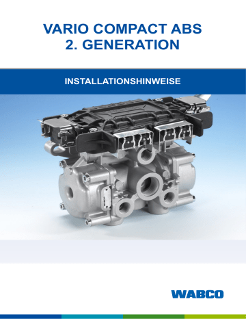 WABCO VCS II Installationshinweise | Manualzz