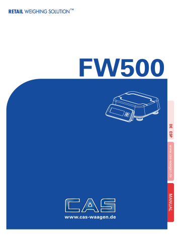 CAS FW500 Handbuch | Manualzz