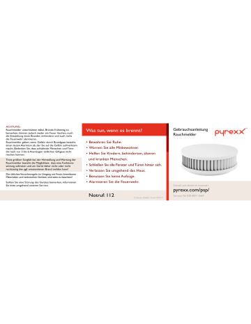 pyrexx PX-1 Gebrauchsanleitung | Manualzz