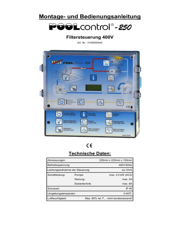 OSF PC-250 Montage Und Bedienung | Manualzz