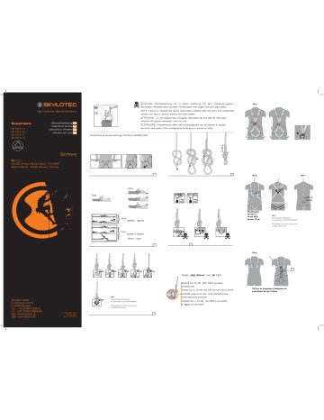 Skylotec EN 12277 B Gebrauchsanleitung | Manualzz