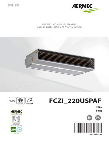 Aermec FCZI US The inverter modulation fain coil available in numerous ...