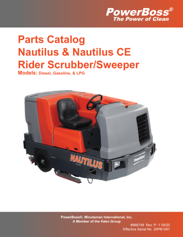 PowerBoss nautilus Parts Manual | Manualzz
