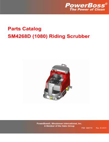 PowerBoss 988776 B260R Parts Manual | Manualzz