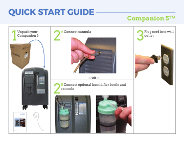 Caire Companion 5 Quick Start Guide | Manualzz