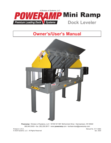 Valve Blocks. Poweramp Mini Ramp | Manualzz