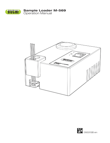 Buchi Sample Loader M-569 Manual | Manualzz