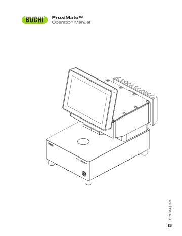 Buchi ProxiMate Manual | Manualzz