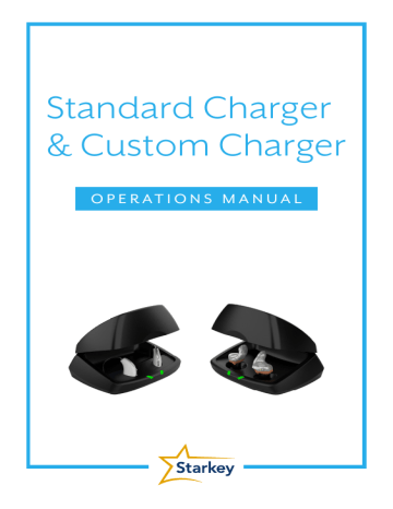 Starkey Standard and Custom Charger Operations Manual | Manualzz