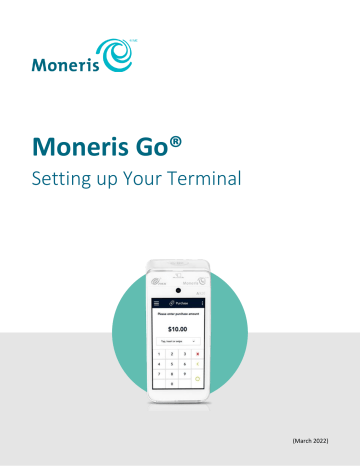 Moneris Go User Guide | Manualzz