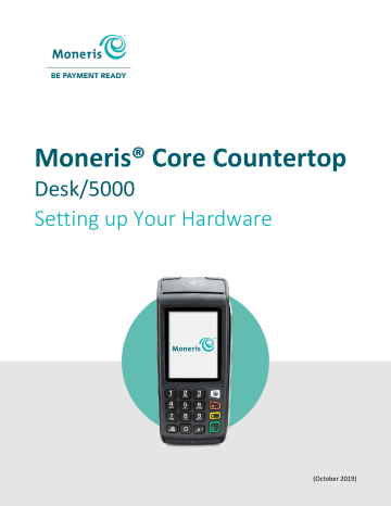 Moneris Desk/5000 User Guide | Manualzz