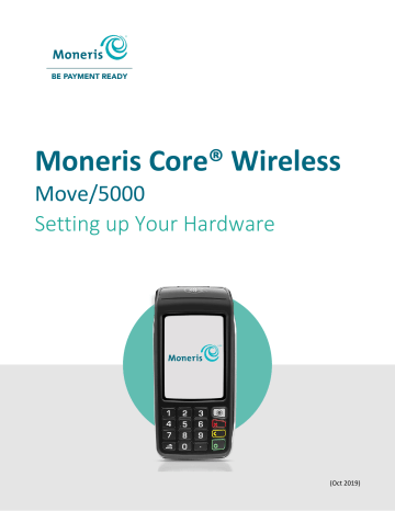 Moneris Move/5000 User Guide | Manualzz