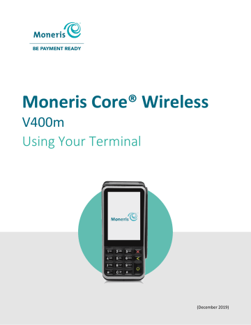 Moneris V400m User Guide | Manualzz