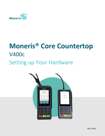 Moneris V400c User Guide | Manualzz