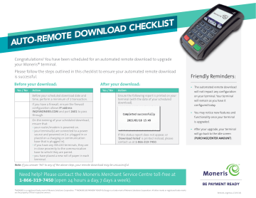 Moneris iWL255 User Guide | Manualzz