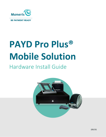 Moneris PAYD Pro Plus Installation Guide | Manualzz